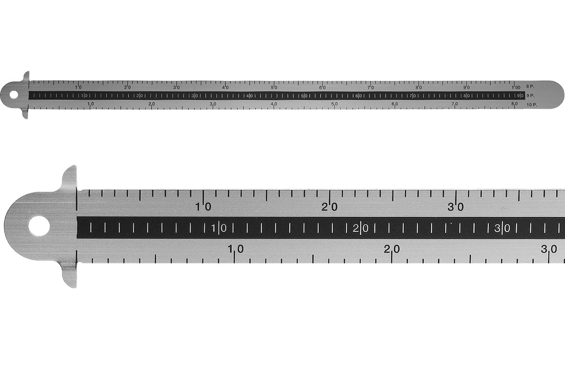 Cicero Stalen Grafische Maatlat - Snijliniaalpunt.nl